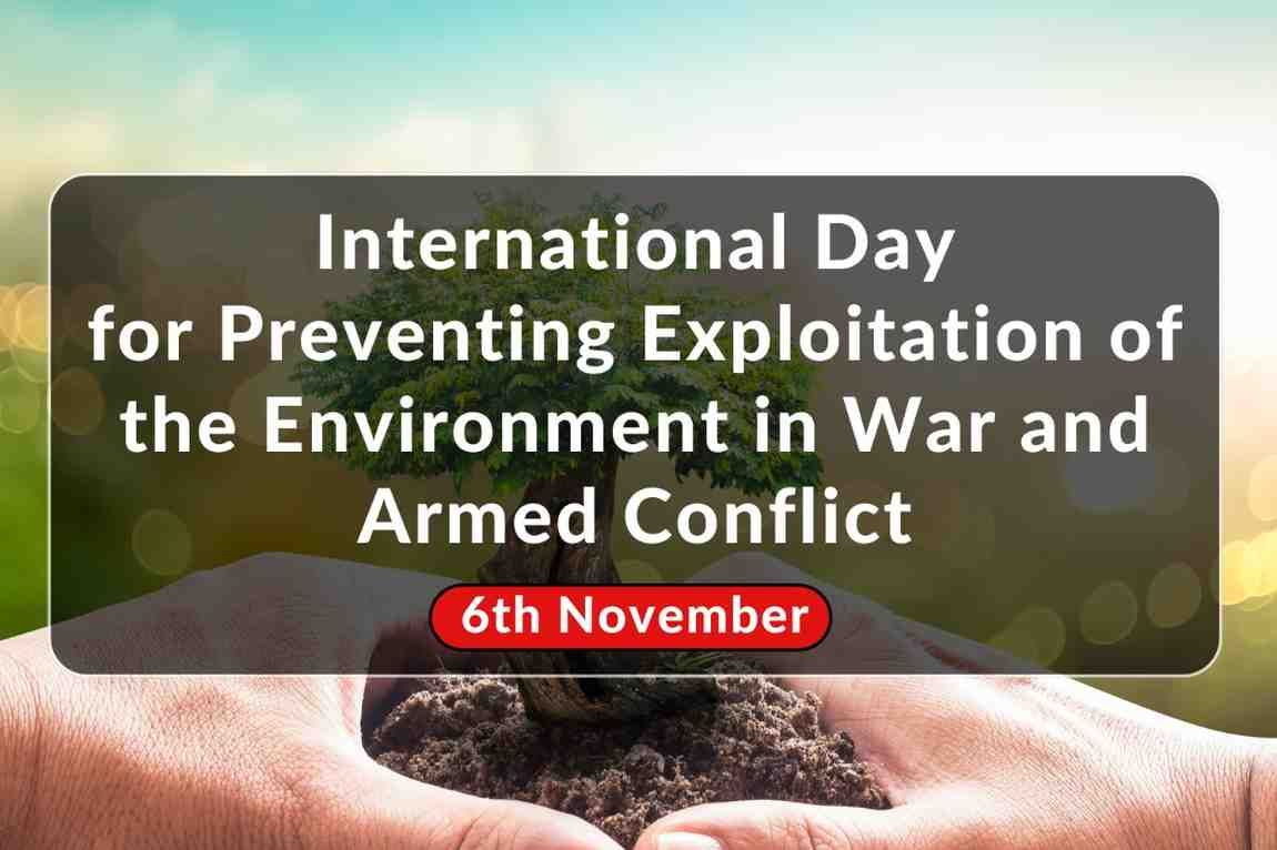 International Day for Preventing the Exploitation of the Environment in ...