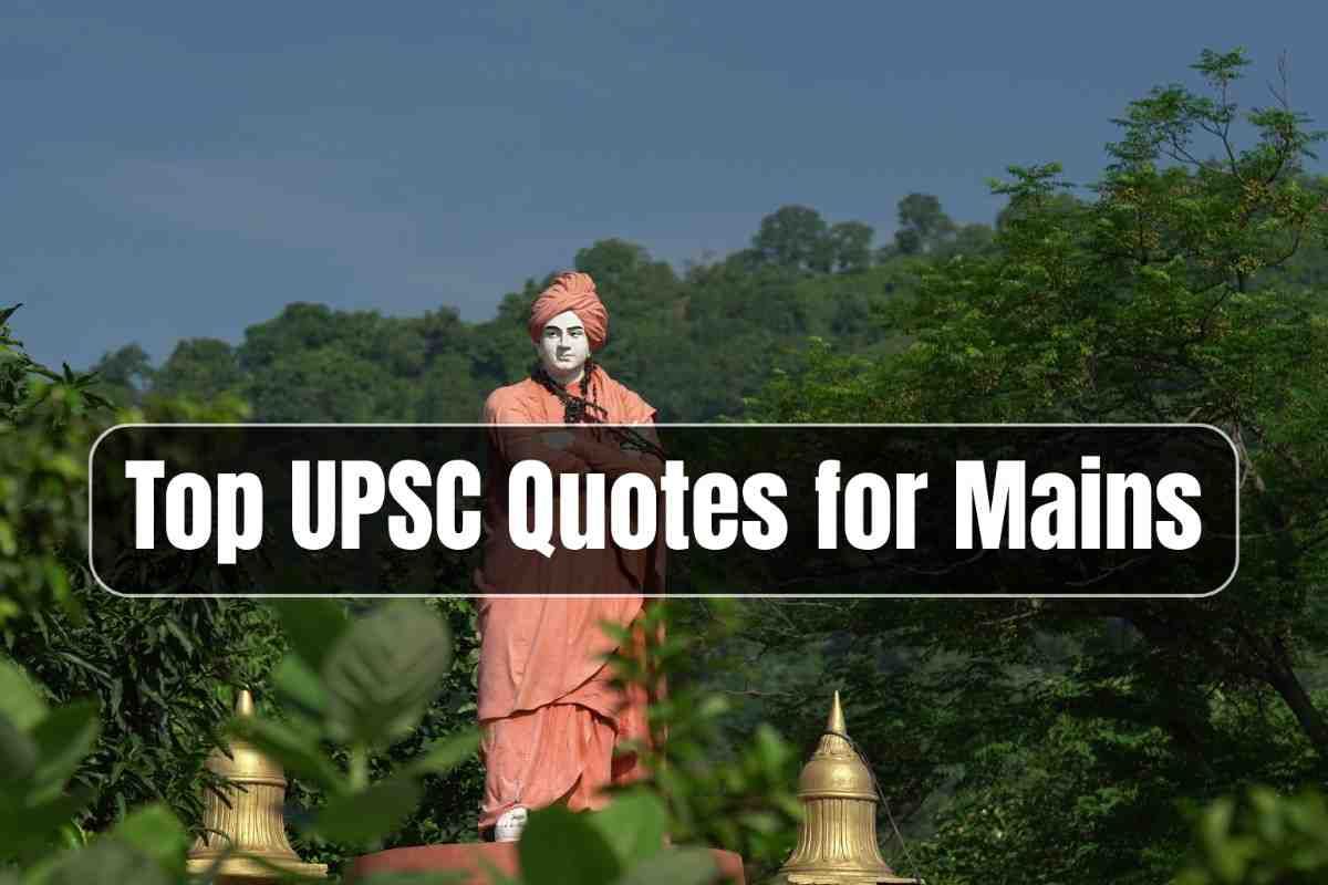 Most Important UPSC Quotes for Essay & Ethics Mains Answers