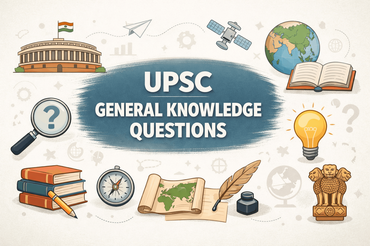 100+ UPSC General Knowledge Questions for Prelims 2026